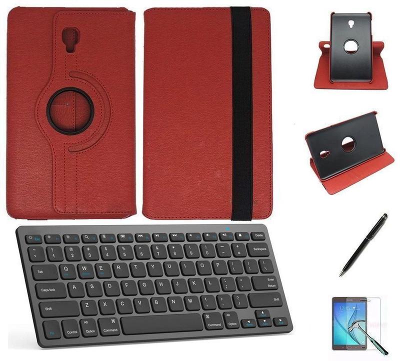 Kit Capa/Teclado/Can/Pel Galaxy Tab A T580/T585 10.1" Verm - Global ...