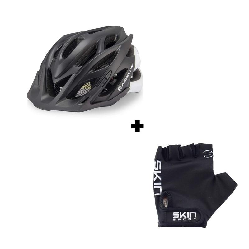 Kit capacete absolute wild + luva dedo aberto skin - tsw - Capacete ...