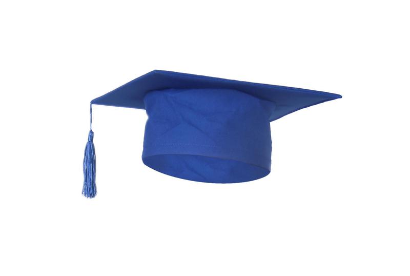 Kit Capelo Formatura Adulto Azul Royal 10 Unidades - Locabeca ...