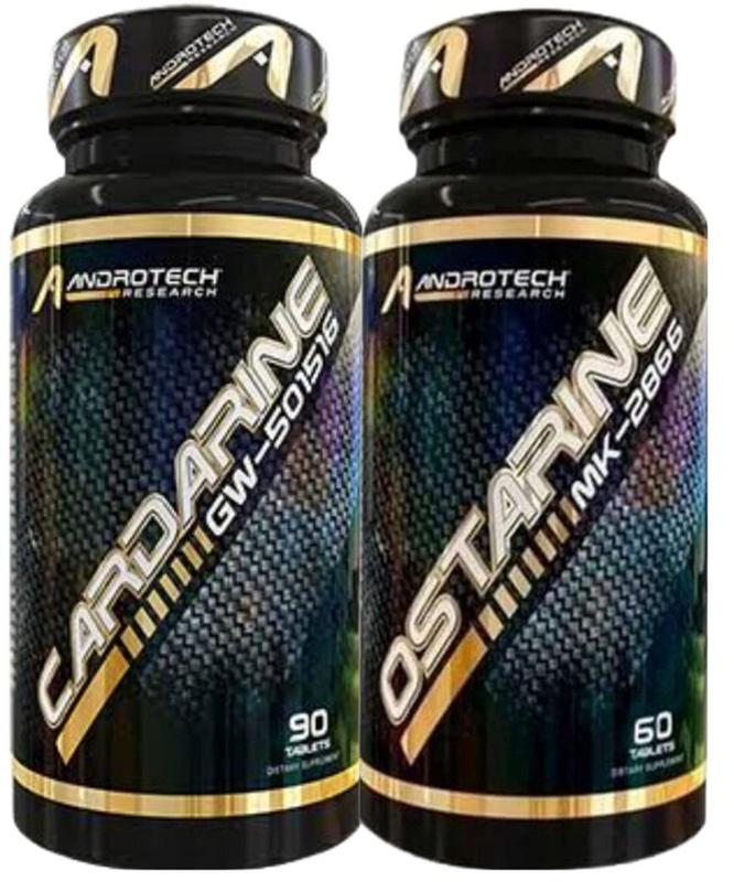 Kit : cardarin + mk ostarin androtech research - Kit de Suplementos ...
