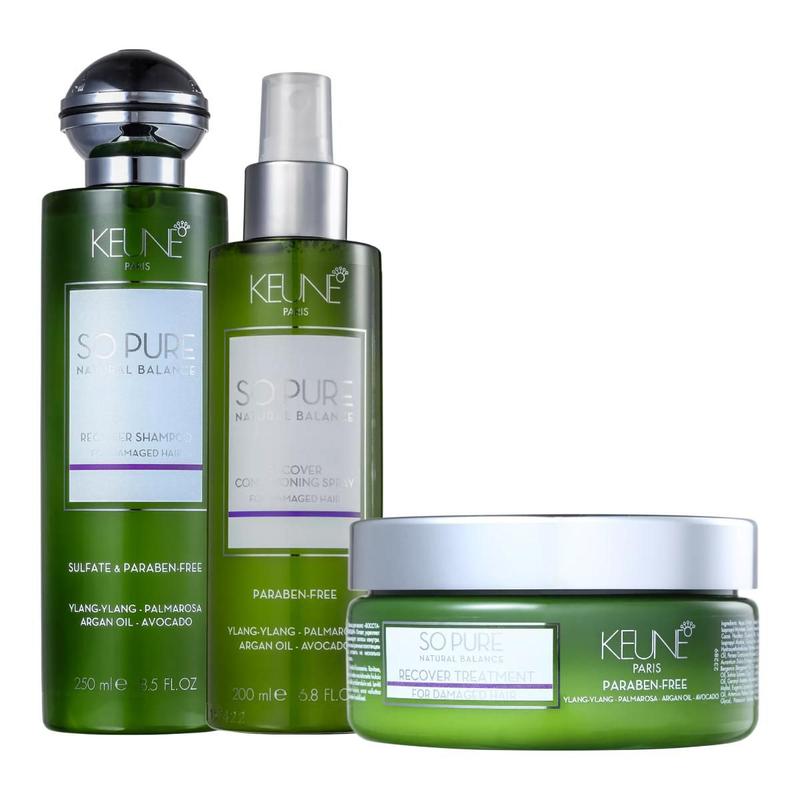 Kit Care So Pure Recover Keune Shampoo 250ml Conditioning Spray 200ml ...