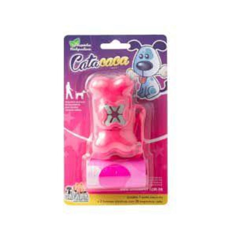 Kit Cata Caca Porta Saquinho + 2 Refis Savana Pet - Higiene Sanitária ...