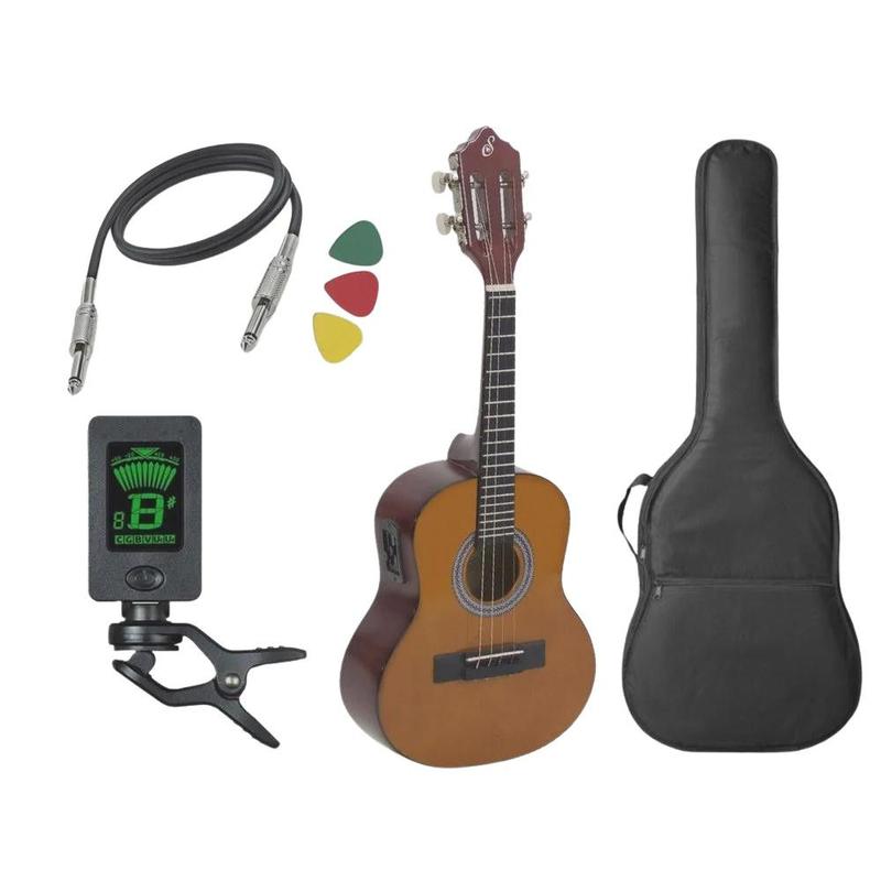 Kit Cavaco Giannini Cs14 Ep Eletrico Afinador Capa Natural - Cavaco ...