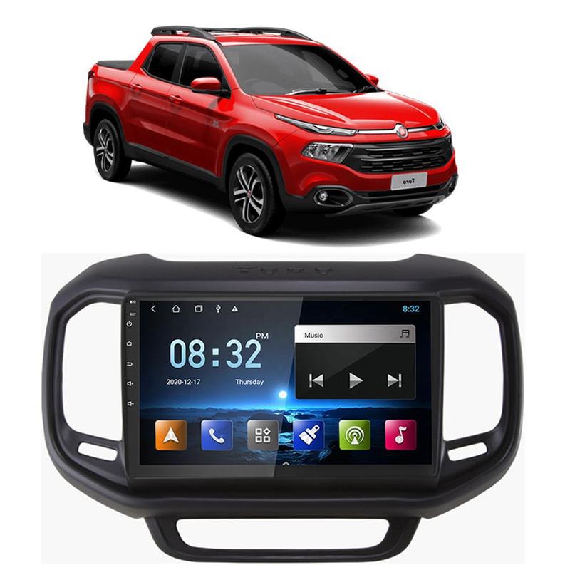 Kit Central Multimídia Android Toro 2016 2017 2018 2019 2020 2021 2022 ...