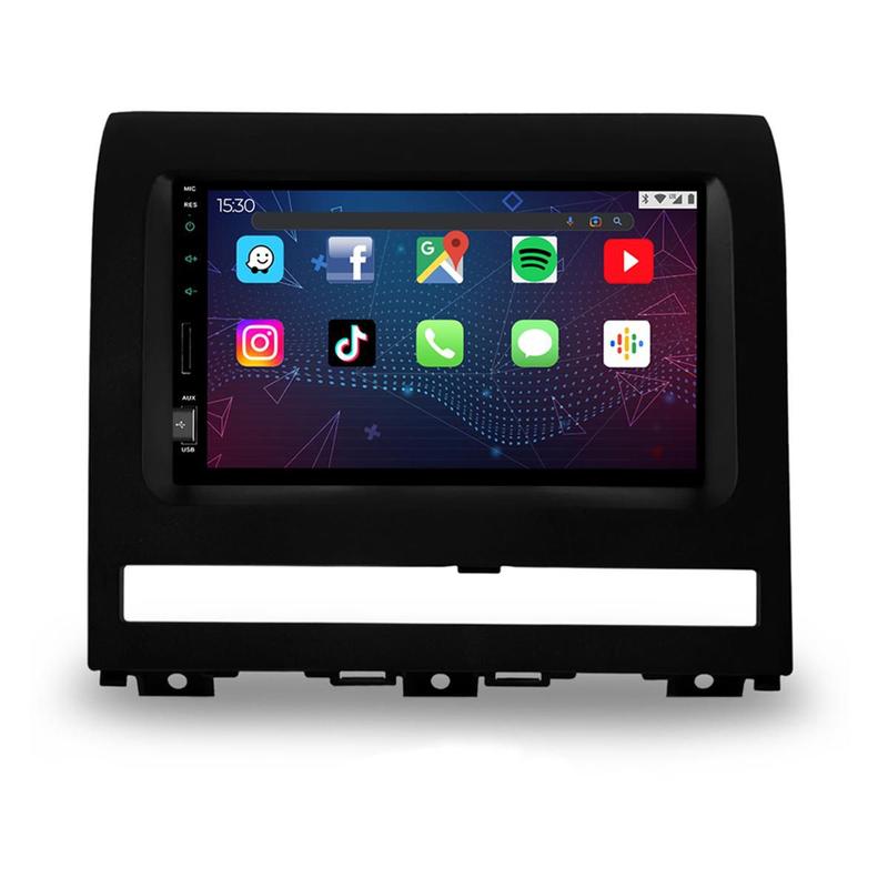 Kit Central Multimídia Tela 7 Polegadas + Moldura Painel 2 Din Palio ...