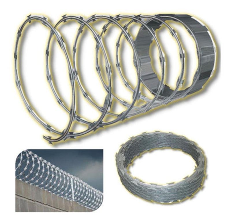 Kit cerca concertina - SOLAR - Cerca Elétrica e Concertina - Magazine Luiza