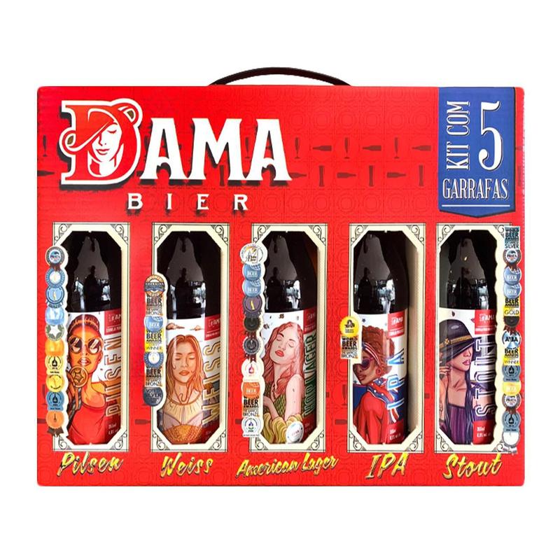 Kit Cerveja Dama Bier 355ml - Cerveja - Magazine Luiza