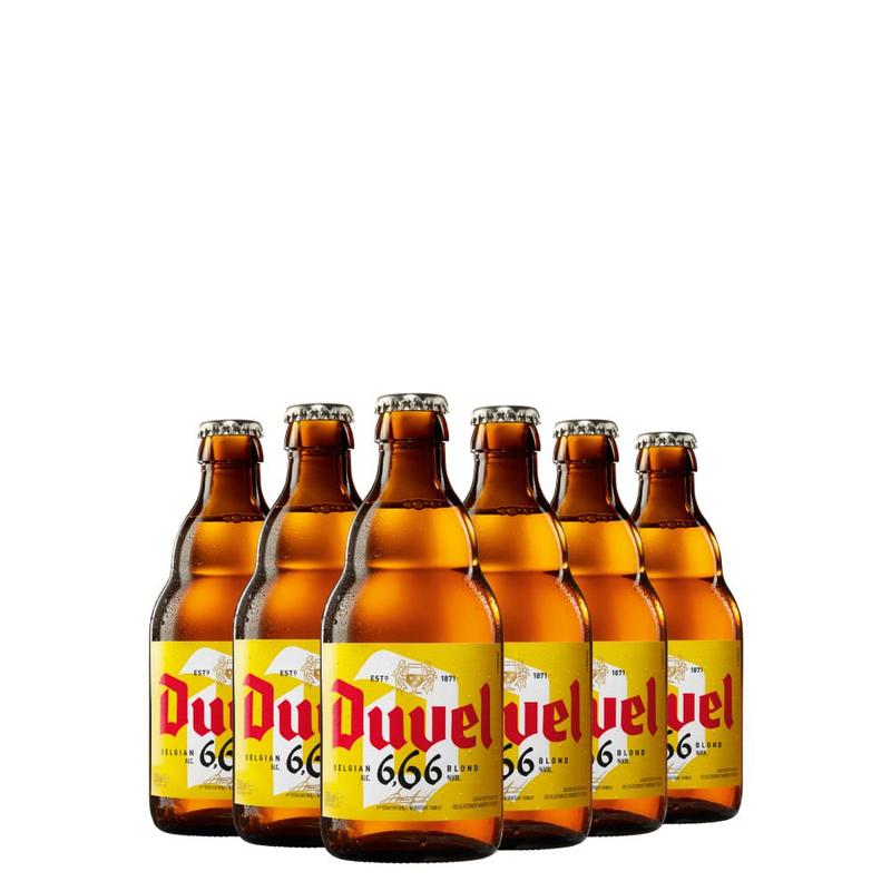 Kit Cerveja Duvel 6.66 Gf 330ml 06 Unidades - Duvel Moortgat - Cerveja ...