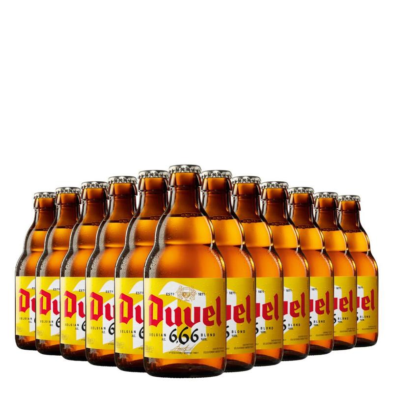 Kit Cerveja Duvel 6.66 Gf 330ml 12 Unidades - Duvel Moortgat - Cerveja ...