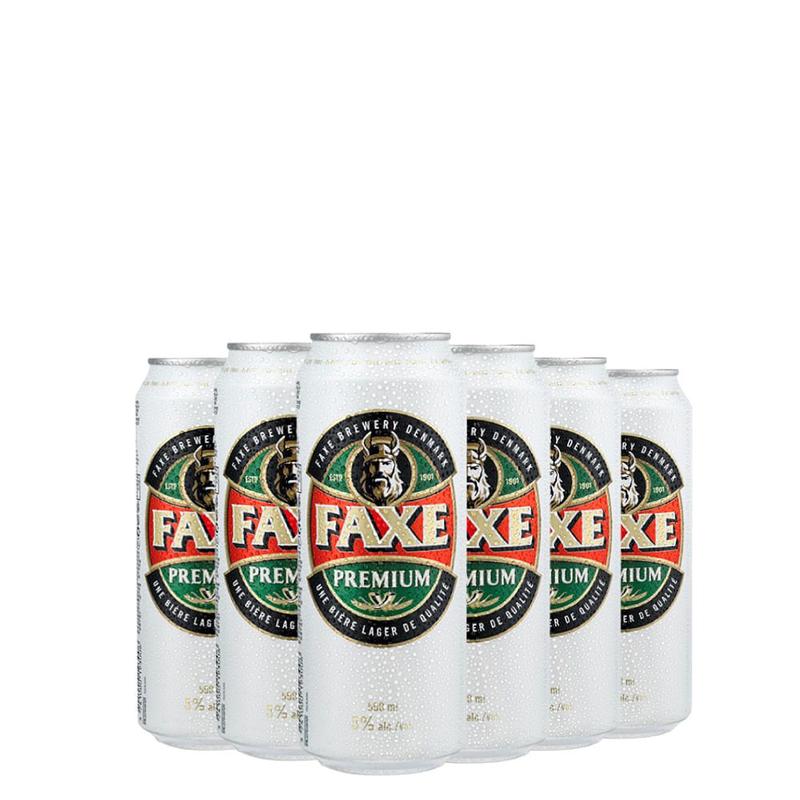 Kit Cerveja Faxe Premium Lt 500ml 06 Unidades - Cerveja - Magazine Luiza