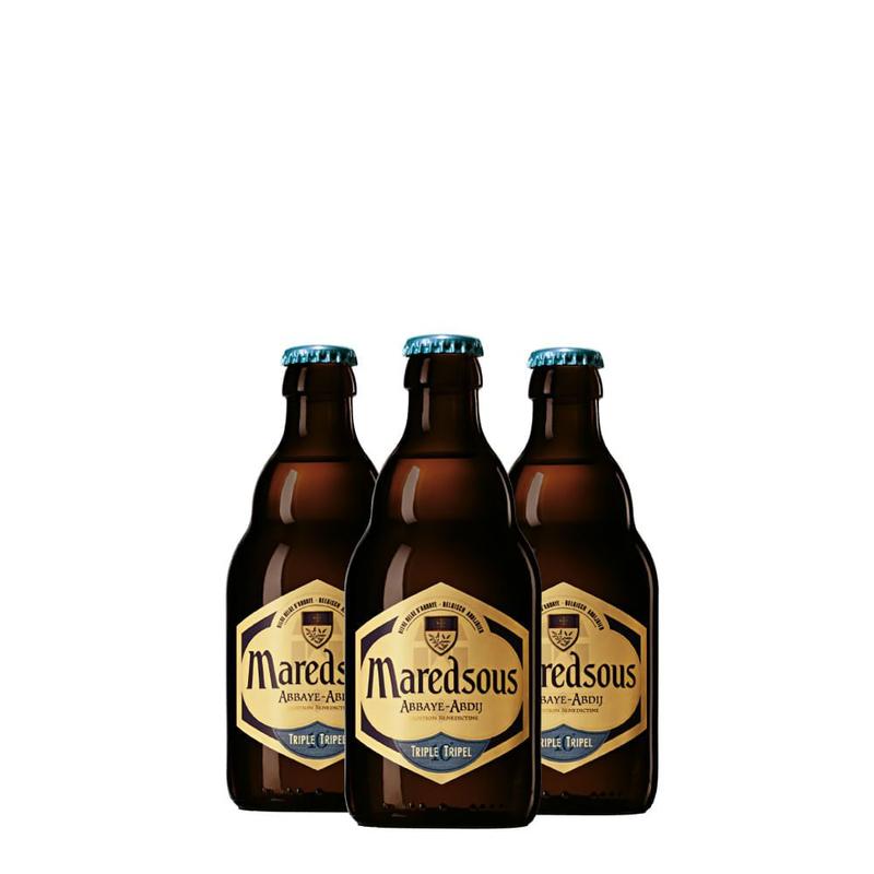 Kit Cerveja Maredsous 10º Tripel Gf 330ml 03 Unidades - Cerveja ...