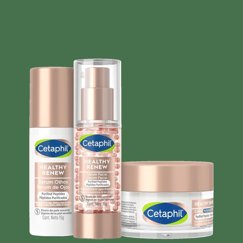 Kit Cetaphil Healthy Renew Revitalising Trio Anti-aging (3 Produtos ...
