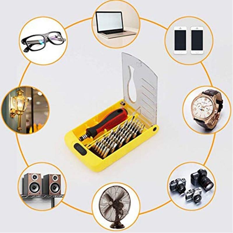 Kit Chave de Precisão para Relojoeiro Brinquedos Relógios Notebook 37 ...