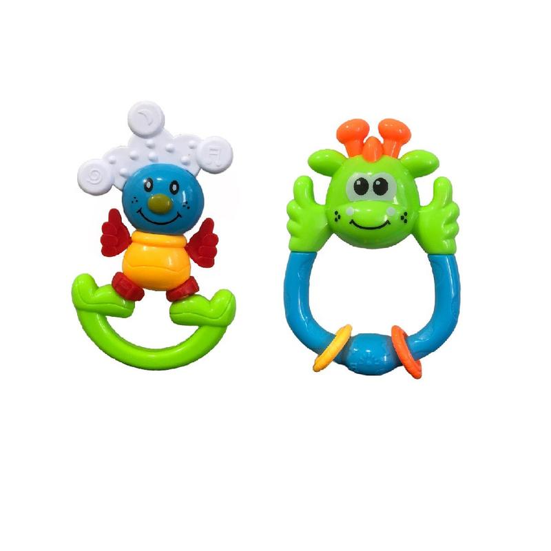 Kit Chocalho Bichinhos Divertido Colorido para Bebê - Cute Toys ...