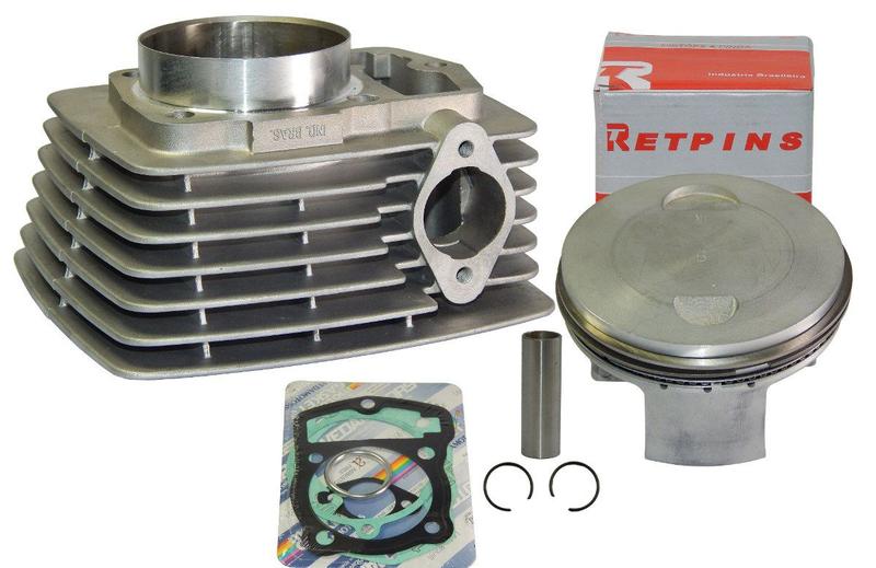 Kit Cilindro Aumento Potência Nx 200 / Cbx 200 Para 220Cc - Retpins ...