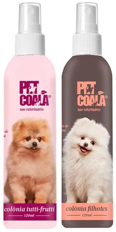 Kit Colonia Filhotes e Colonia Tutti Frutti 120ml cada - Pet Coala ...
