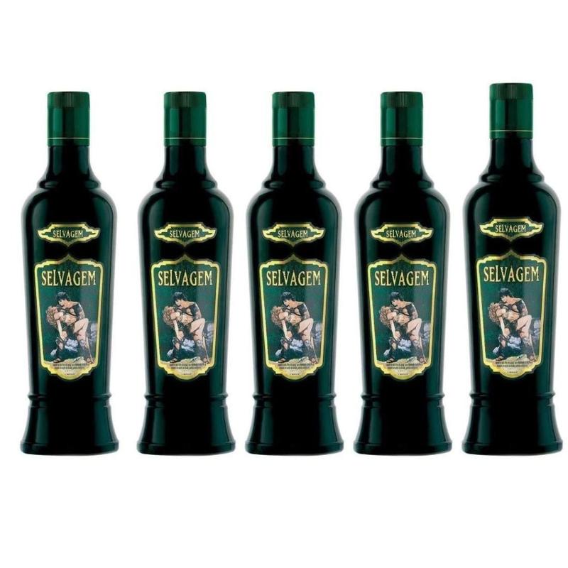 Kit Com 05 Catuaba Selvagem 750Ml - Catuaba em Pó - Magazine Luiza