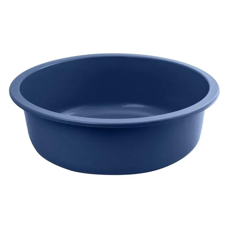 Kit Com 10 Bacias Plásticas Redondas Coloridas 18 Litros - Rotaplast ...