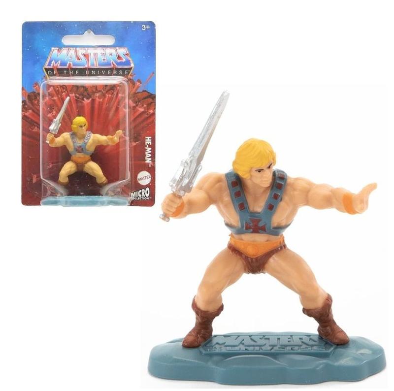 Kit com 10 Bonecos He Man - Set Coleção Mini Figuras Mattel ...