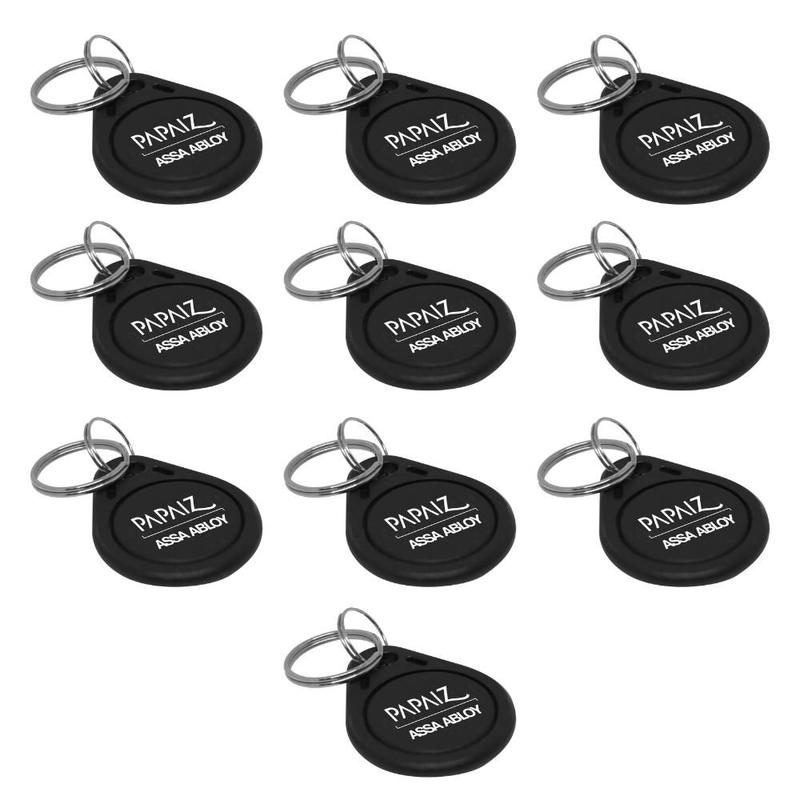 Kit Com 10 Chaveiros de Proximidade Tipo TAG Para Acionamentos Com ...