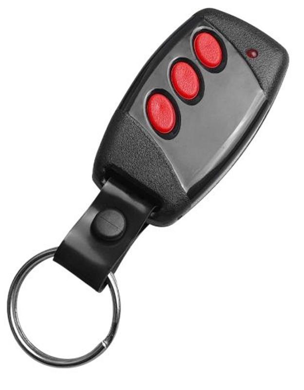 Kit Com 10 Controles Remoto Chaveiro P/ Alarme e Portão Eletrônico ...