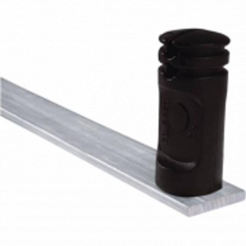 Kit Com 15 Hastes p/ Cerca Elétrica Barra Chata 1 MT c/6 Iso ...