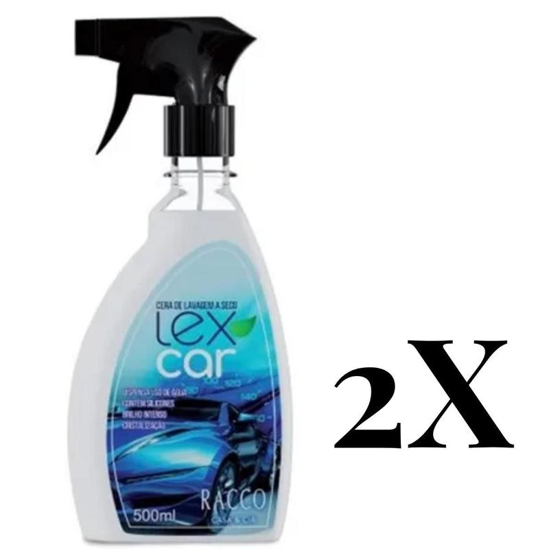 Kit Com 2 Lex Car Limpa E Da Brilho Vidro, Fogão E Geladeira - Racco ...