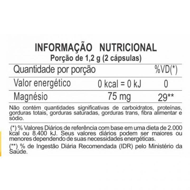 Kit com 2 - Magneclor Cloreto de Magnesio Hexahidratado P.a. 60 Capsul ...