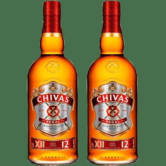 Kit com 2 Whisky Chivas Regal 12 anos 750ml - Whisky - Magazine Luiza