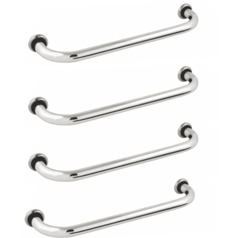 Kit Com 3 Barras De Apoio Para Banheiro 60 cm Idosos e PNE - Gs Metais ...