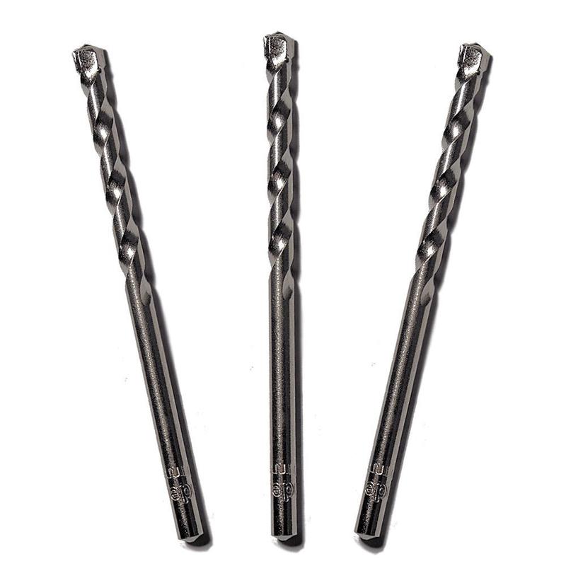 Kit com 3 Brocas Para Concreto 6 mm 15/64" Vonder - 5361000060 - Broca ...