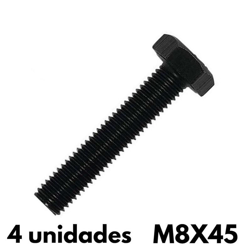 Kit com 4 unidades de parafuso m8-1,25 x 45 - kitm8x45-1.25 - grimaldi - Parafuso - Magazine Luiza