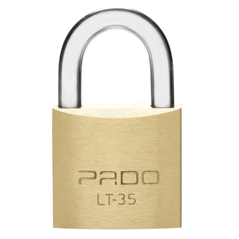 Kit Com 5 Cadeados Latão Pado 35mm - Cadeados - Magazine Luiza