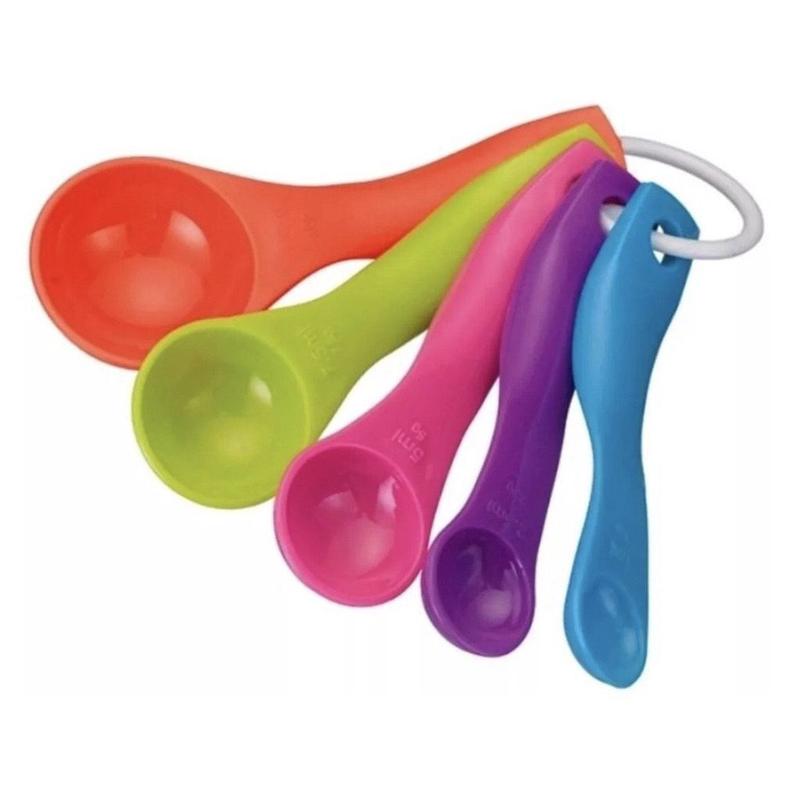 Kit com 5 Colheres Medidoras - A 25 Na Web - Colheres Medidoras ...