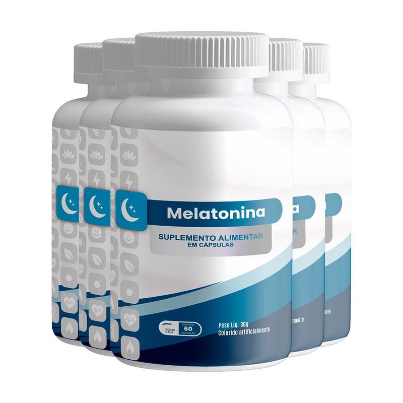 Kit com 5 potes - Melato Suplemento Alimentar - Complemento Alimentar ...