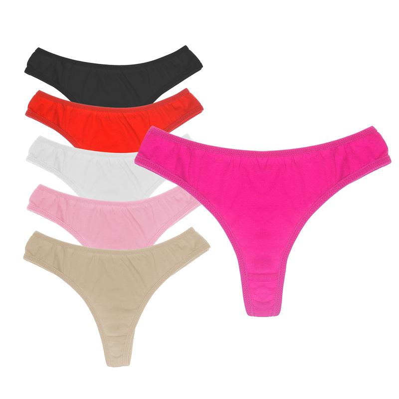 Kit com 6 Calcinha Fio dental Sortidas Algodão/Cotton Sortidas - Dulce ...