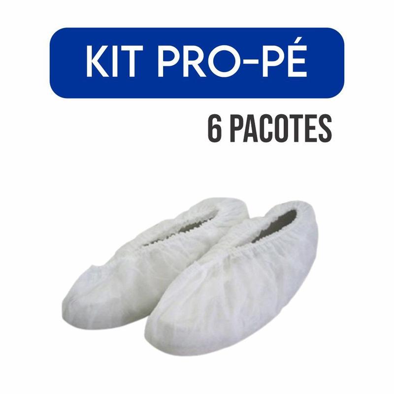 Kit Com 6 Pacotes de Pro Pe descartável (300 pares) - Protect Me ...