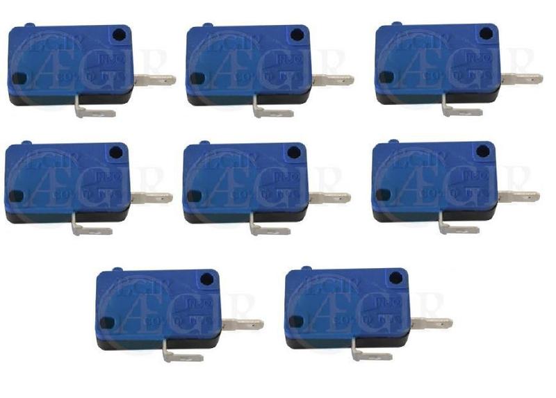 Kit com 8 Micros Switch Aegir Para Botão 2 Contatos - Outros Games ...