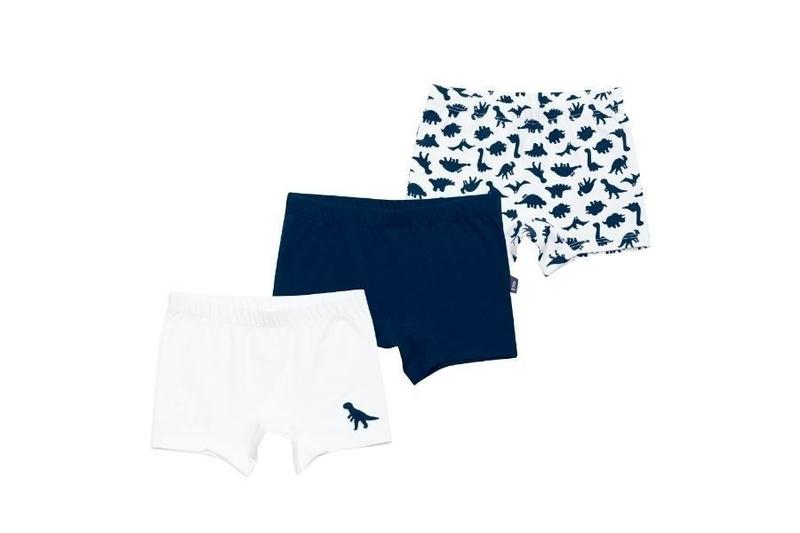 Kit com três cuecas em cotton - dinossauro - nini & bambini - 1 ano ...