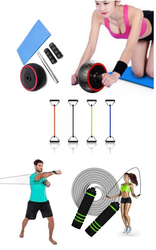 KIT COMPLETO 3 ITENS PARA VOCÊ FITNESS ACADENIA MALHAÇÃO AEROBICO ...