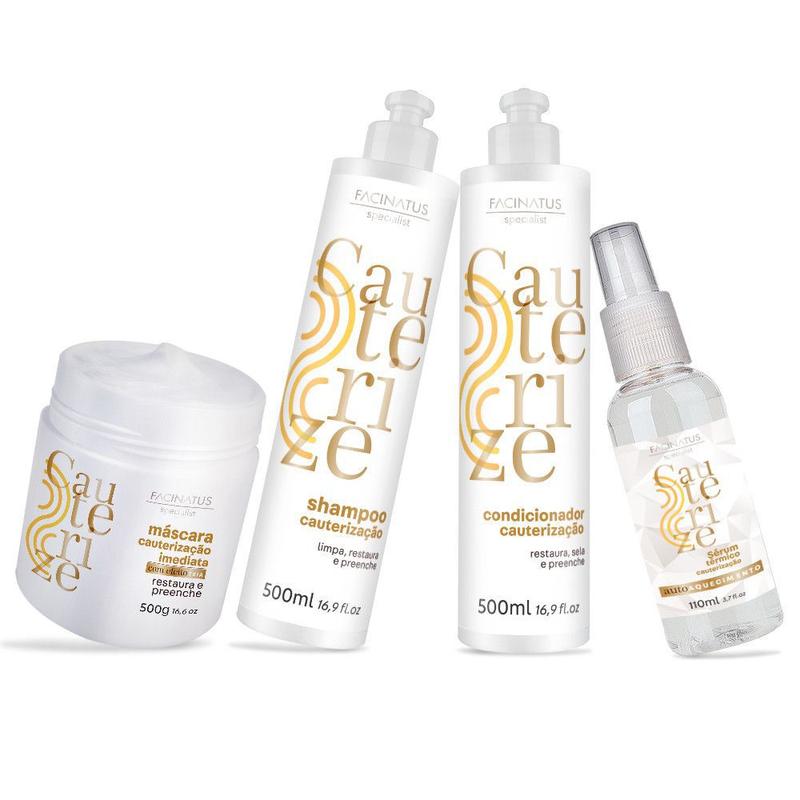 Kit Completo Cauterize Facinatus Cauterização Capilar - Facinatus ...