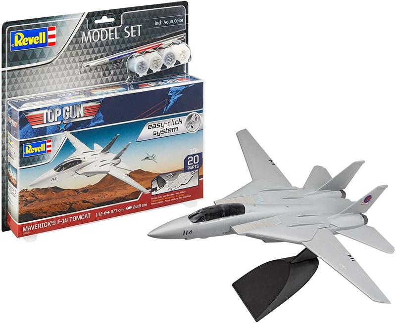 Kit Completo Maverick's F-14 Tomcat Top Gun 1/72 - Revell - Modelismo ...