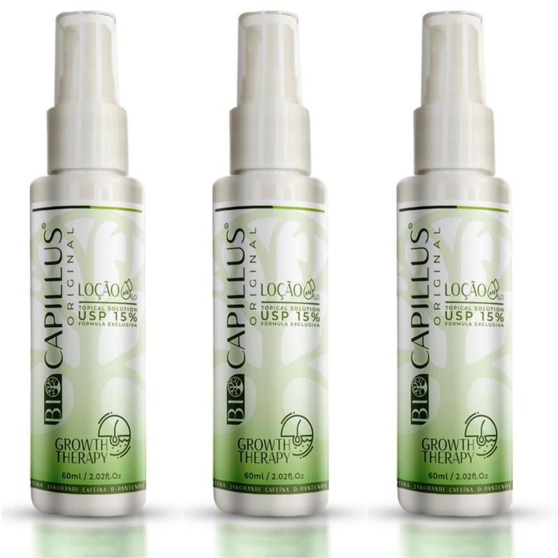 kit composto por 3 LOÇÃO BIOCAPILLUS - Óleo Vegetal - Magazine Luiza