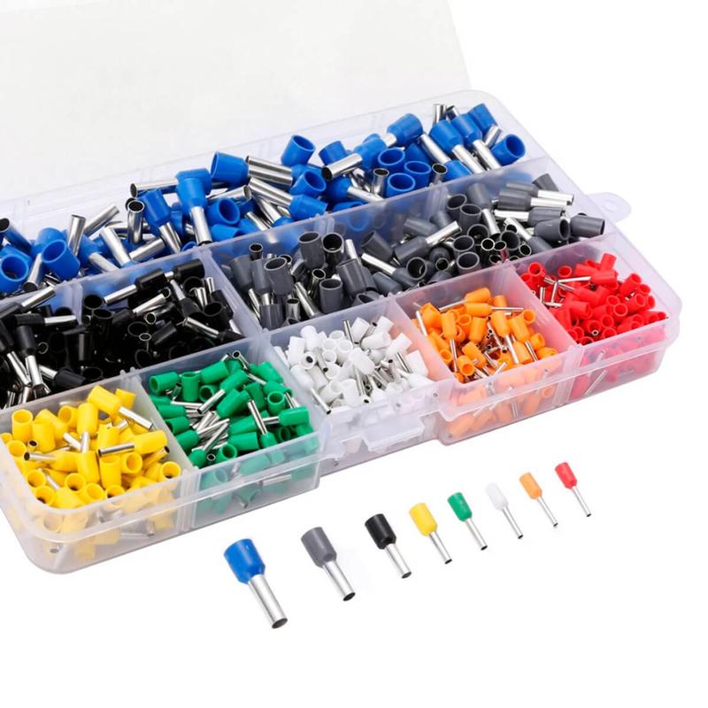 Kit Conector Terminal Tubular Ilhós 800 Un. - Terminais Elétricos ...