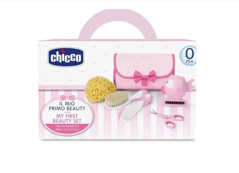 Kit Conjunto de Higiene My First Beauty Set 5x1 - Chicco - Kit Higiene Bebê - Magazine Luiza