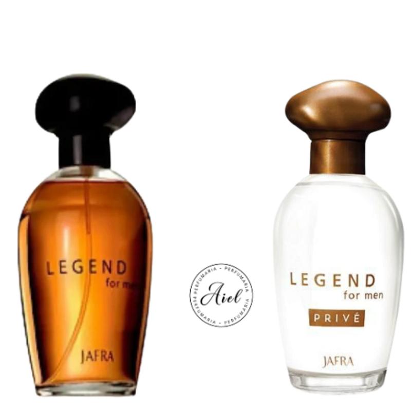 Kit contendo perfume Legend Tradicional e um Legend Privé - JAFRA - Kit ...