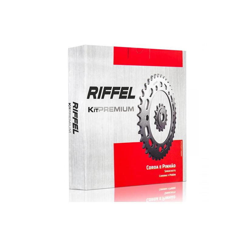 Kit Coroa Pinhão Riffel Premium Sem Corrente Nxr 125 Bros - Engrenagem ...