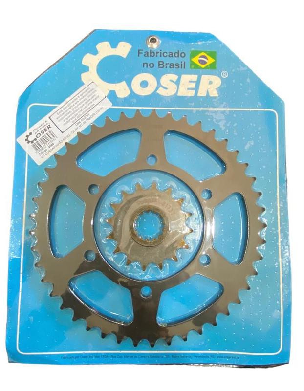 Kit coroa/pinhao yamaha mt09 tracer 16-18 ( 45 x 16 ) coser - Pinhão de ...