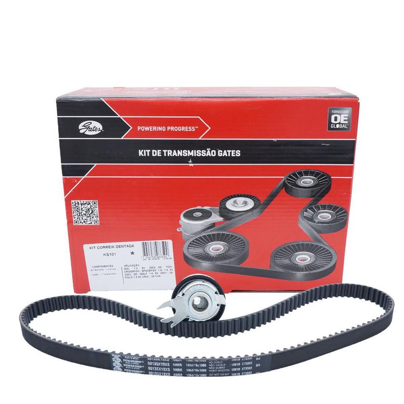 Kit correia dentada Gates Crossfox Fox Gol Golf Kombi Polo - Autopeças ...