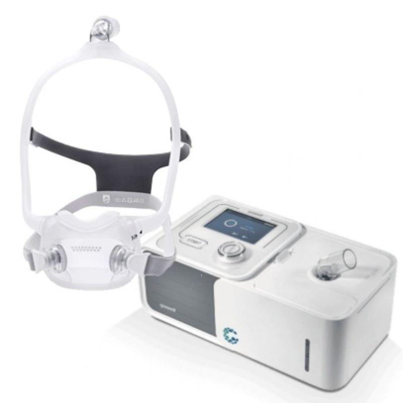 Kit CPAP Automático YH560 - Yuwell + Máscara Oronasal DreamWear Full ...